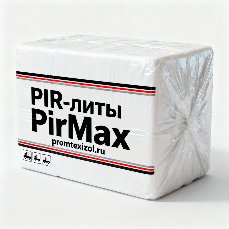 Теплоизоляционные PIR-плиты PirMax В упаковке 5 1200х600х40 купить по ...